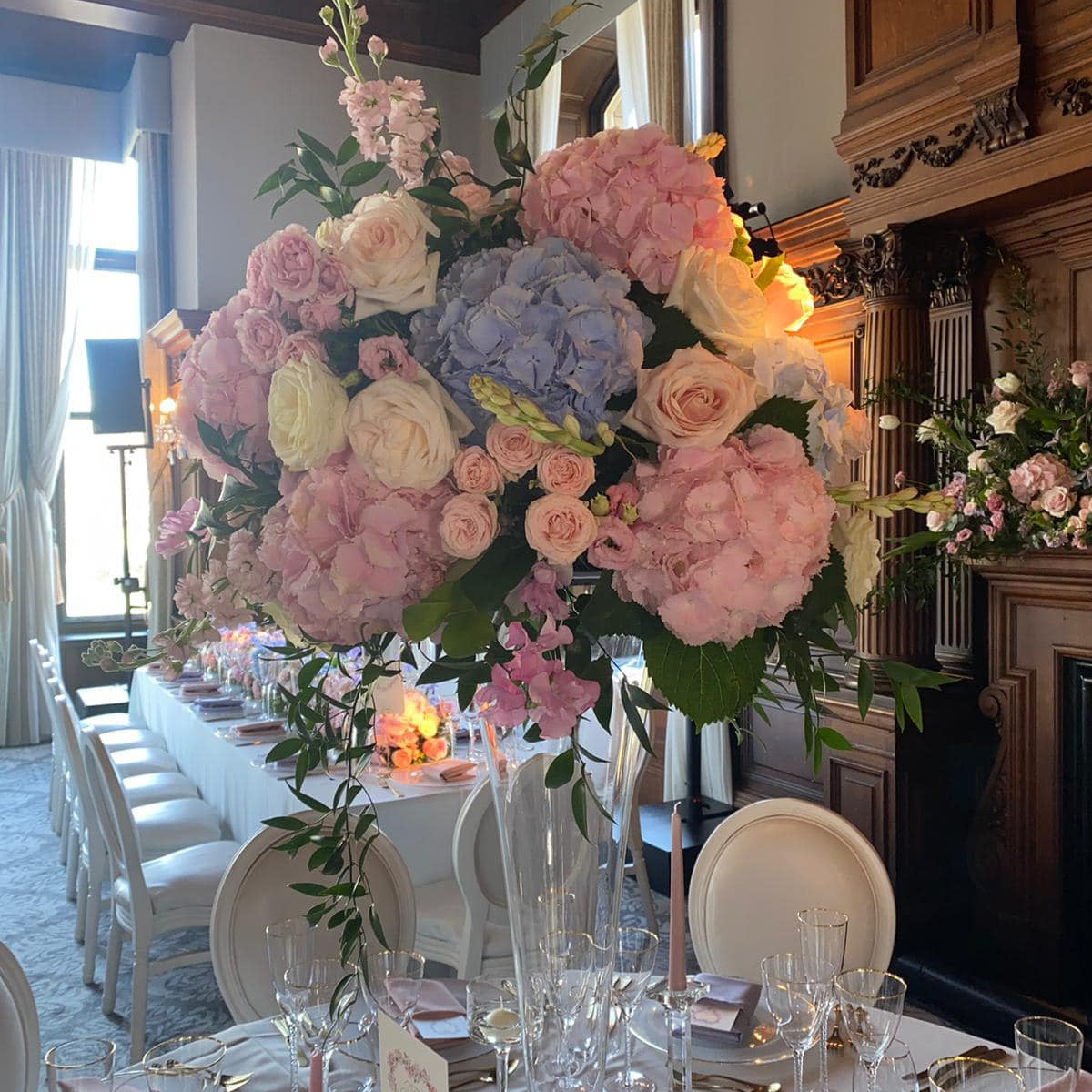 Real life wedding: Pretty pastels – Leafy Couture - Craven & East ...